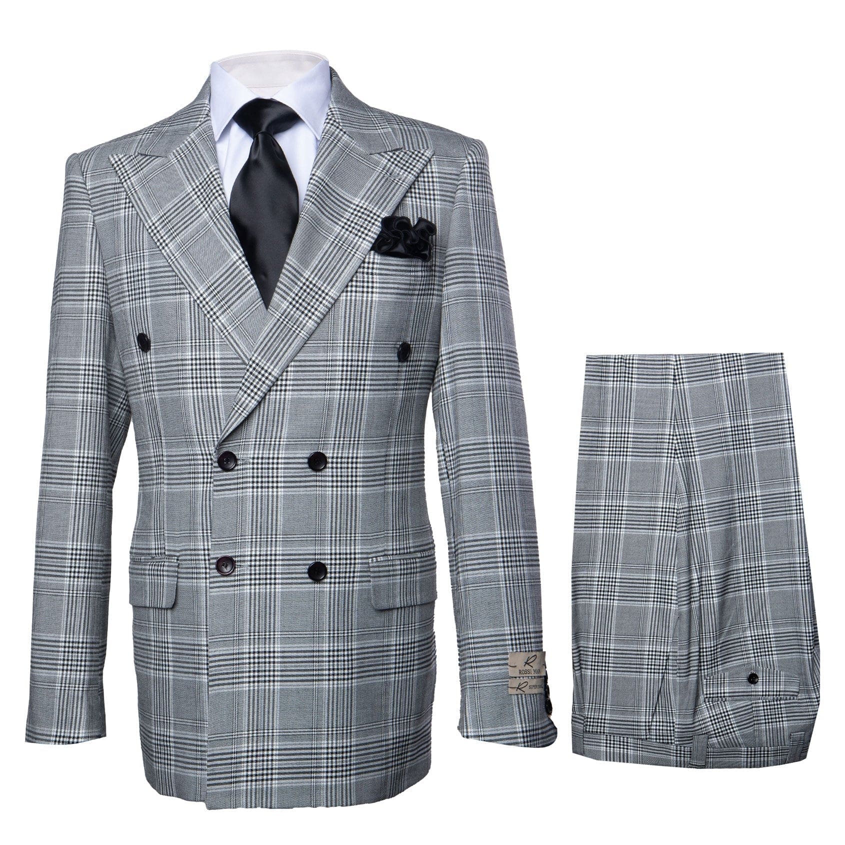 ROSSI MAN DOUBLE BREASTED SUIT ARTHUR RM2318 | Alberto Nardoni