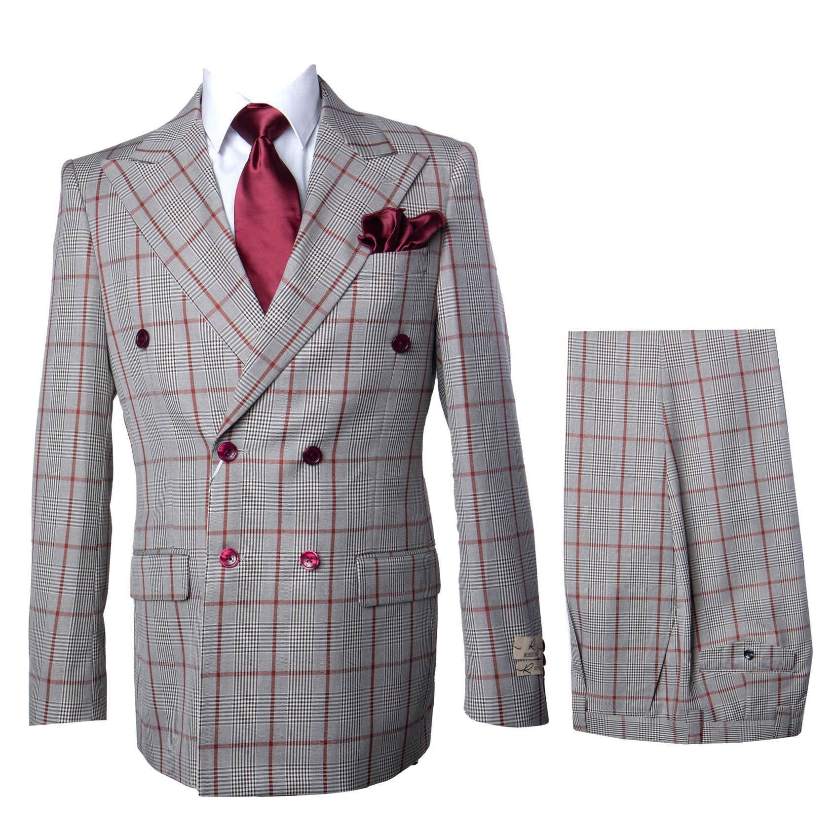 ROSSI MAN DOUBLE BREASTED SUIT ARTHUR RM2321 | Alberto Nardoni