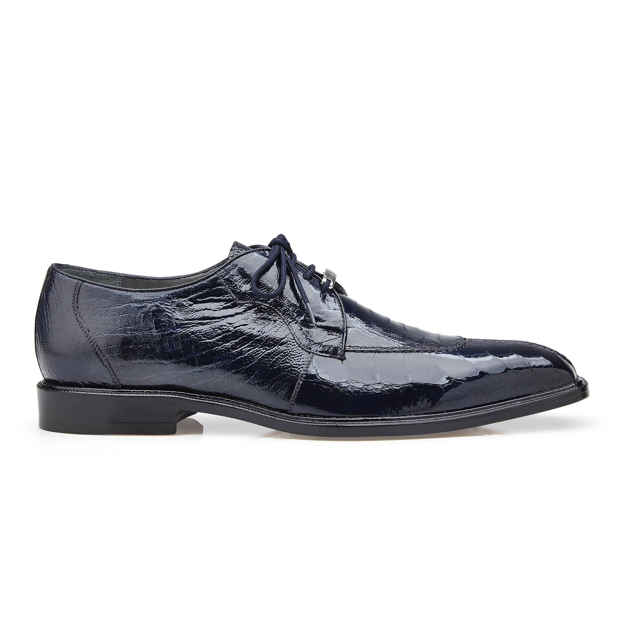 Mens Belvedere Siena Ostrich Leg Split Toe Dress Shoe in Navy | Alberto ...