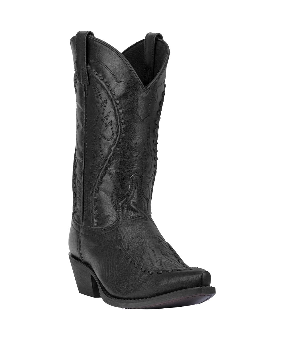 Laredo Men's Laramie Black Leather Boot | Alberto Nardoni