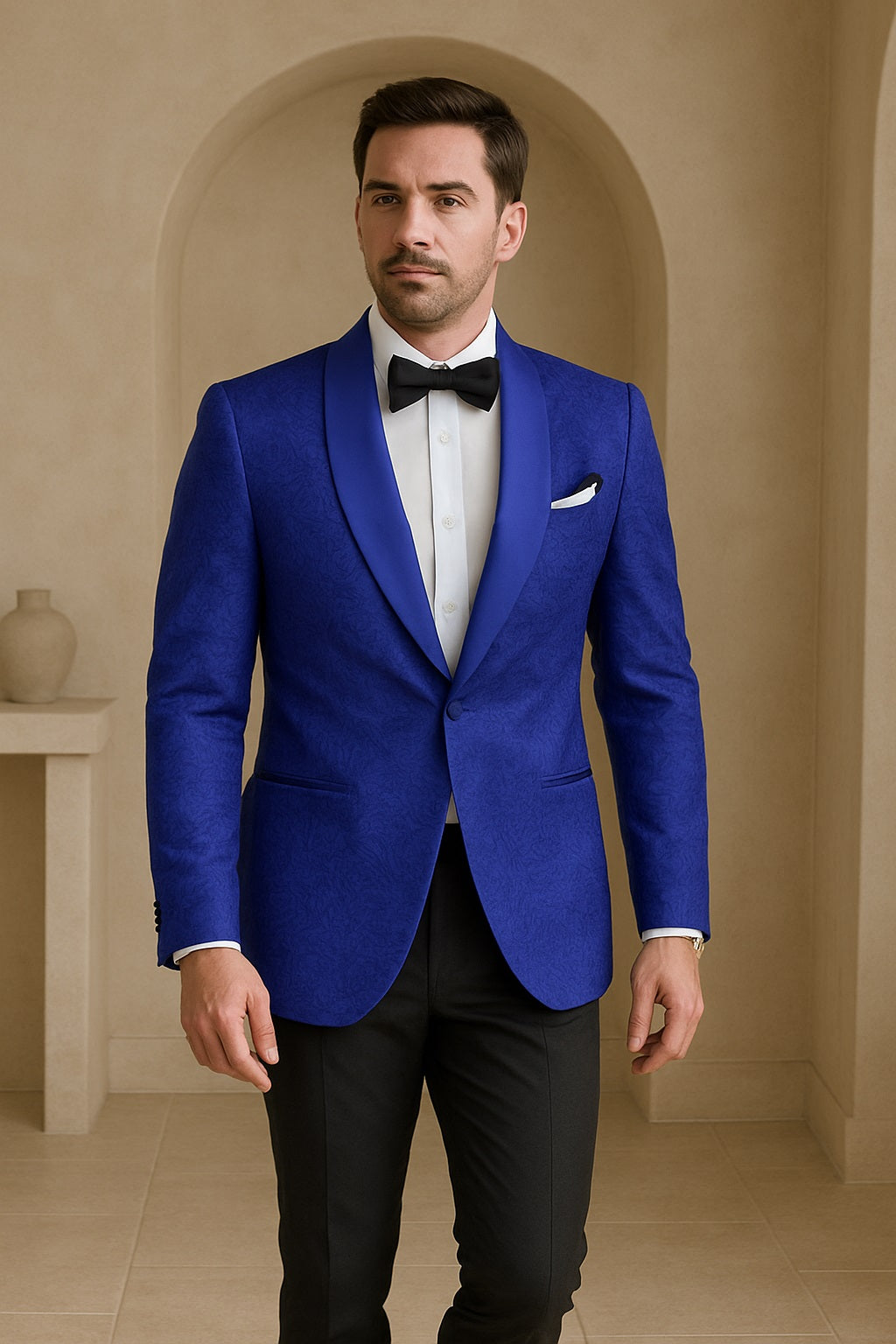 Blue Prom Suit For Men - Blue Homecoming Tuxedo - Royal Blue | Alberto ...