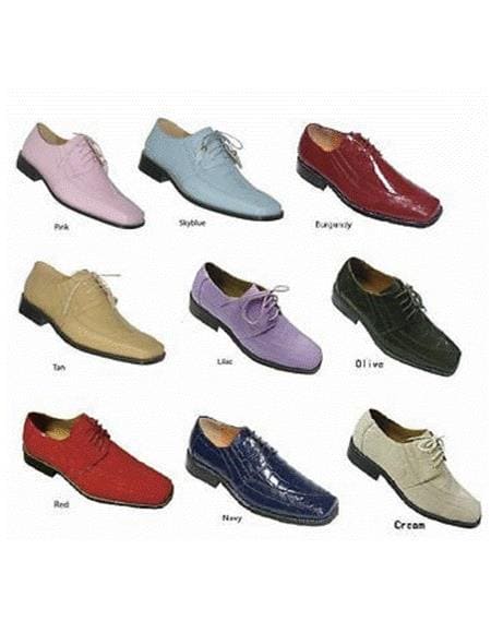 Men's Mystery Colorful Dress Shoes Bundle 5 Shoes (you pick the size ...