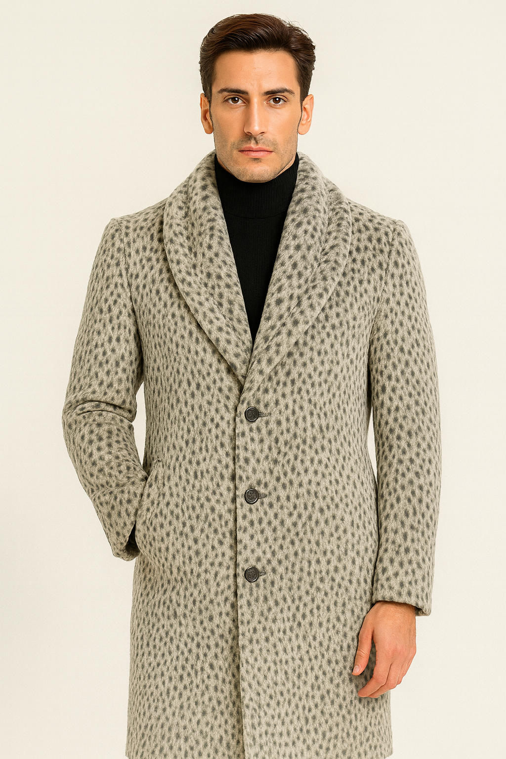 Vintage 1920s Gangster Pimp Coat â€“ Full Length Leopard Faux Fur Style ...