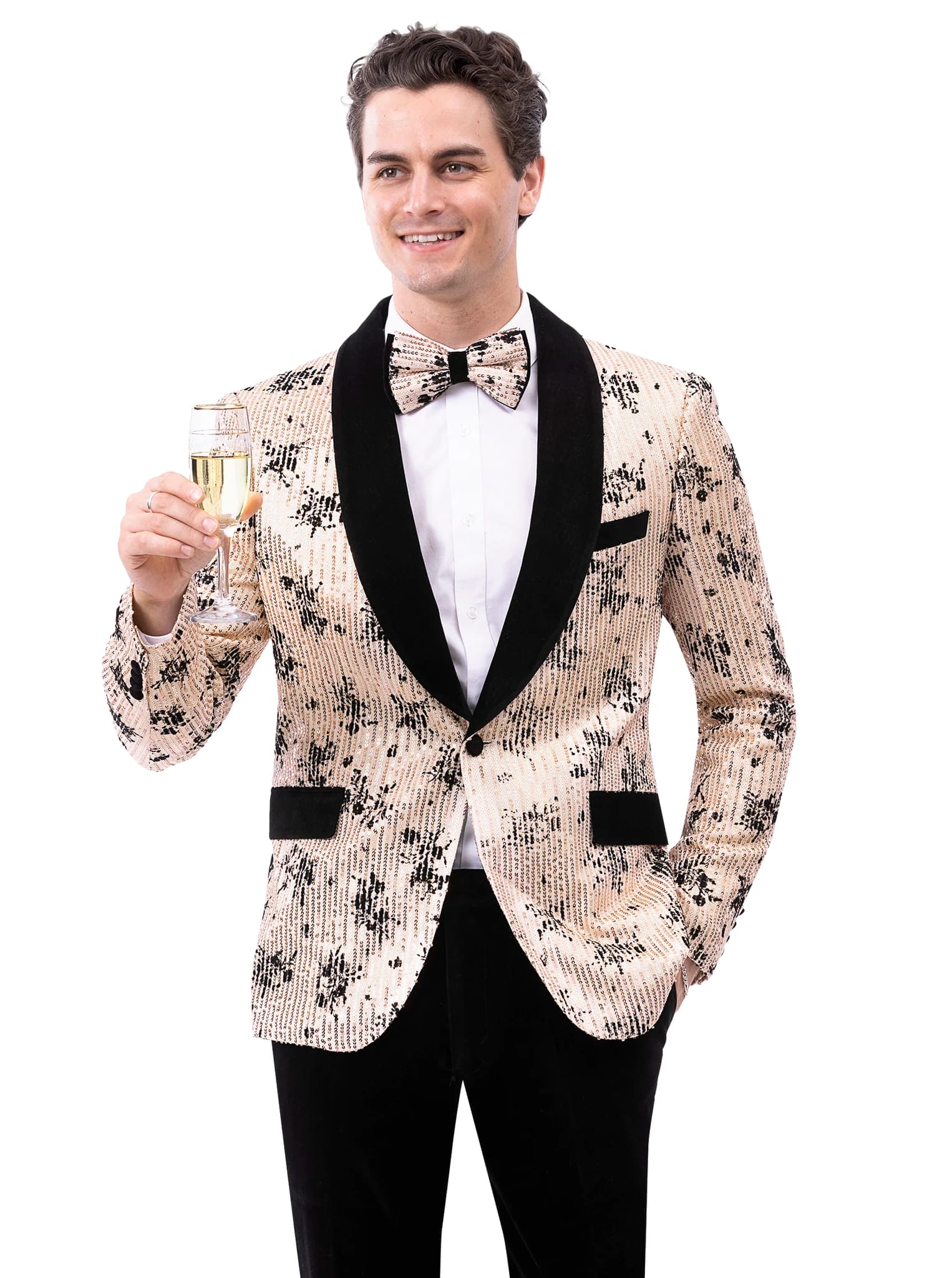 EJ Samuel Cream Suit | Alberto Nardoni