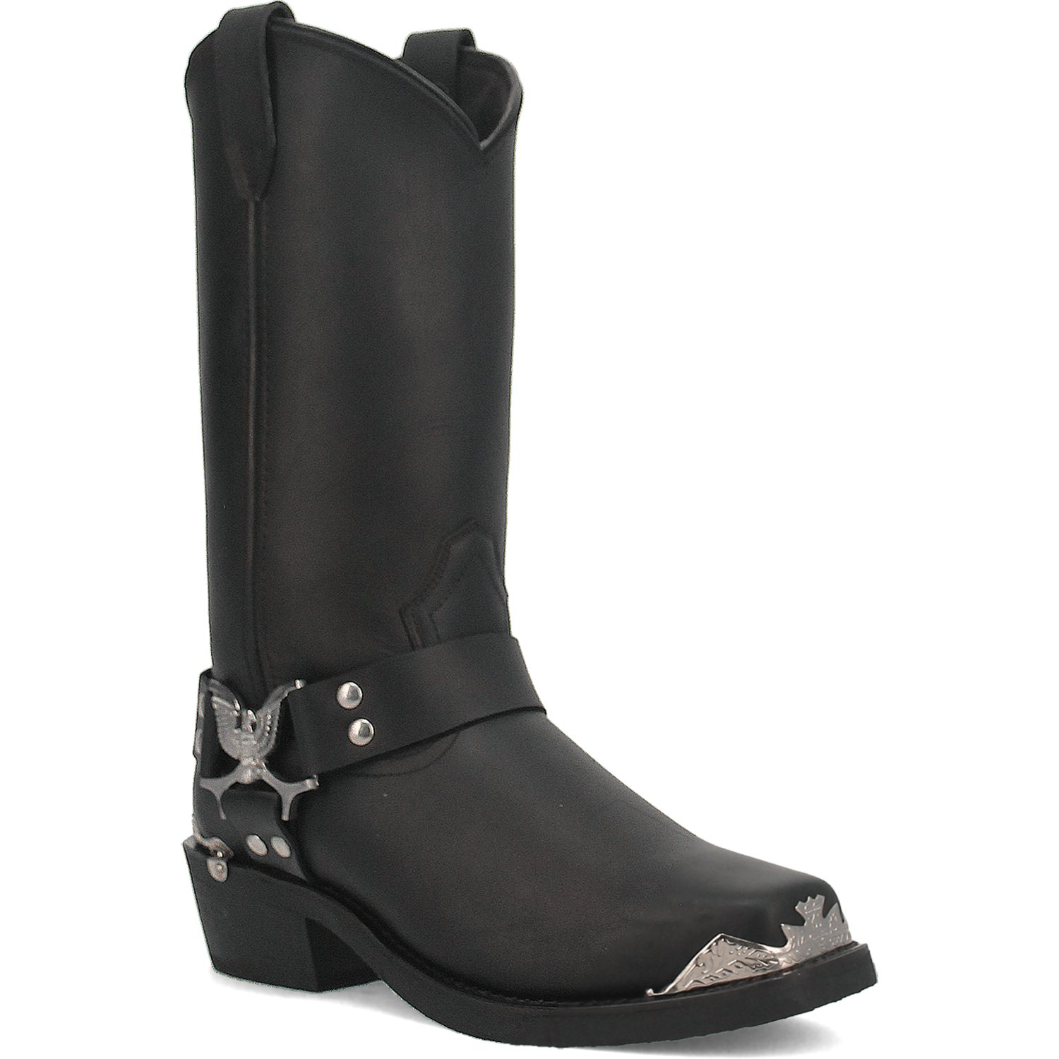 Chopper Leather Harness Biker Boot | Alberto Nardoni