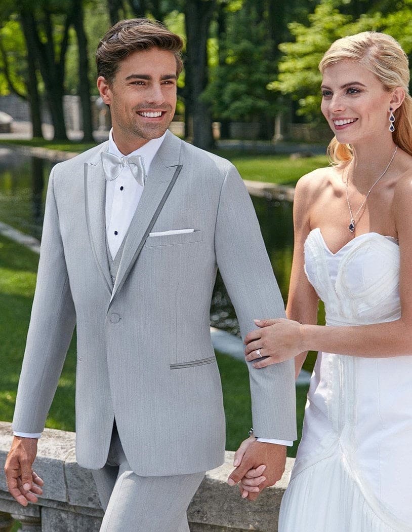 Grey Prom Suit - Gray Wedding Suit - Gray Tuxedo Mens Designer ...