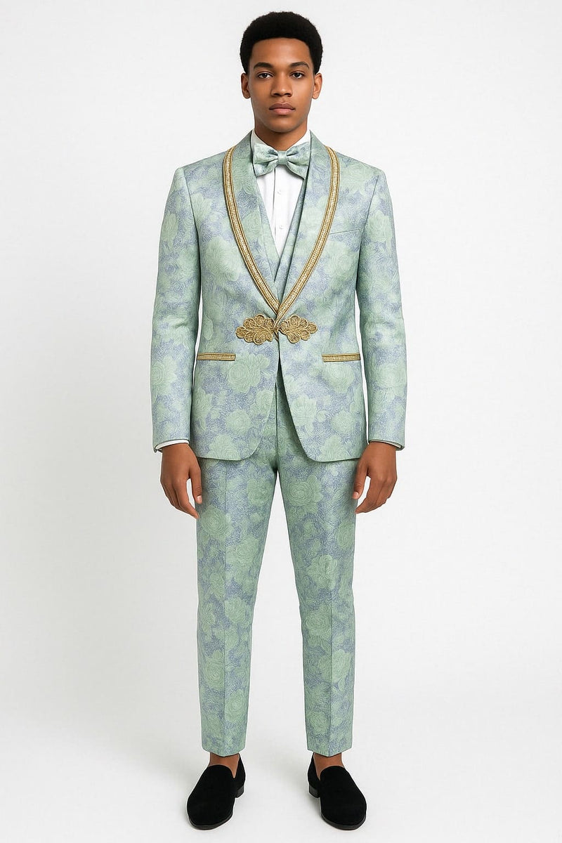 Mint Green Suits for Men | Alberto Nardoni