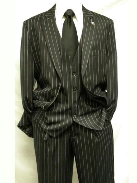 Mafia Costume - Mafia Halloween Costume - Italian Mafia Black Costumes ...