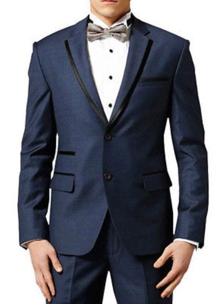 Cheap Tuxedos For Men - Discounted Blue Tuxedos | Alberto Nardoni