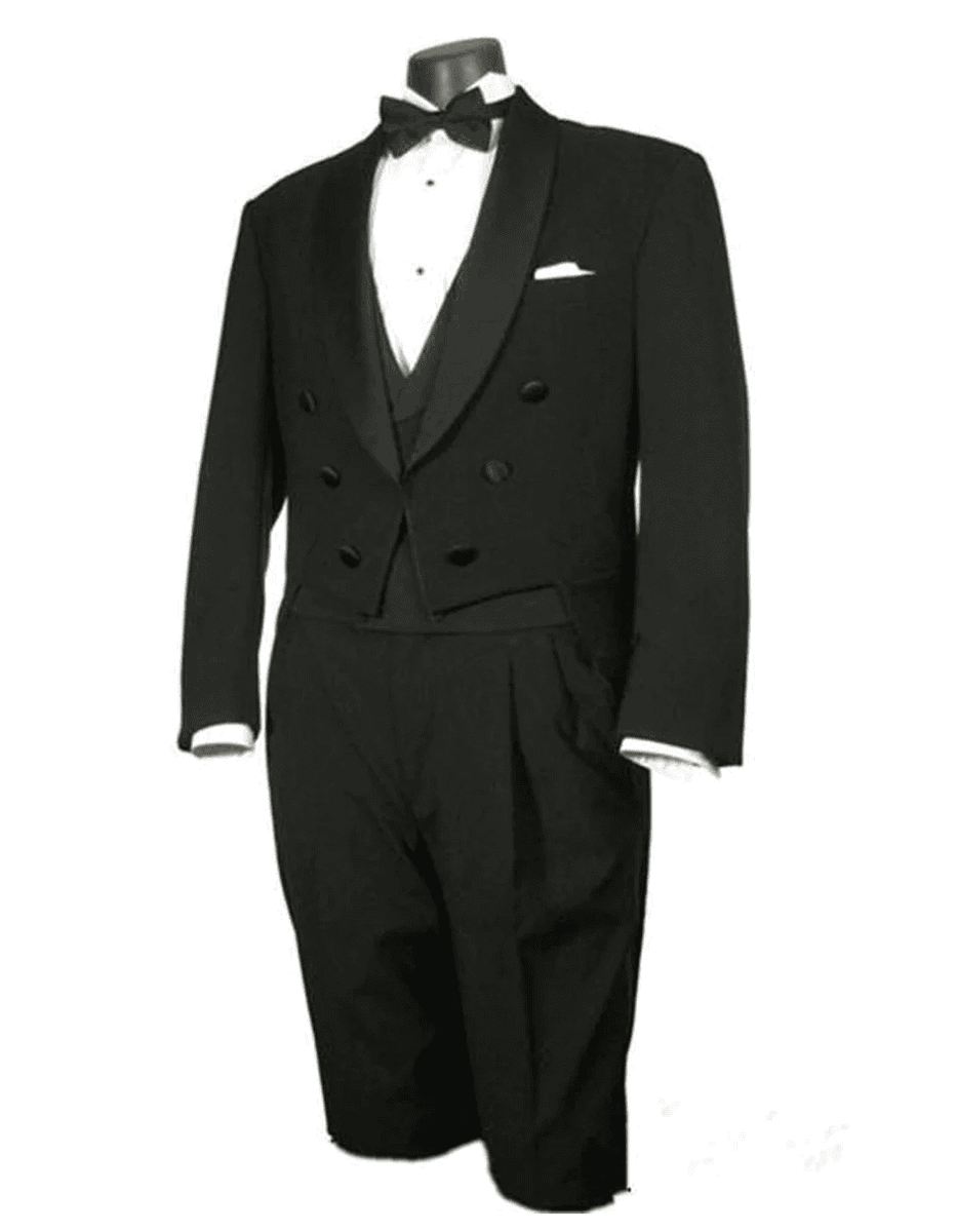 Suit With Tails - Long Tail Suit - Mens Tailcoat - Tail Coat Tuxedo ...