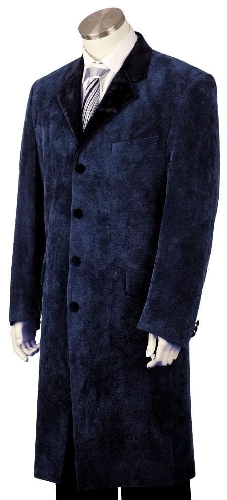 Mens Zoot Suit - Zuit Suit - Navy Suit - Wedding Zoot Suit – Alberto ...