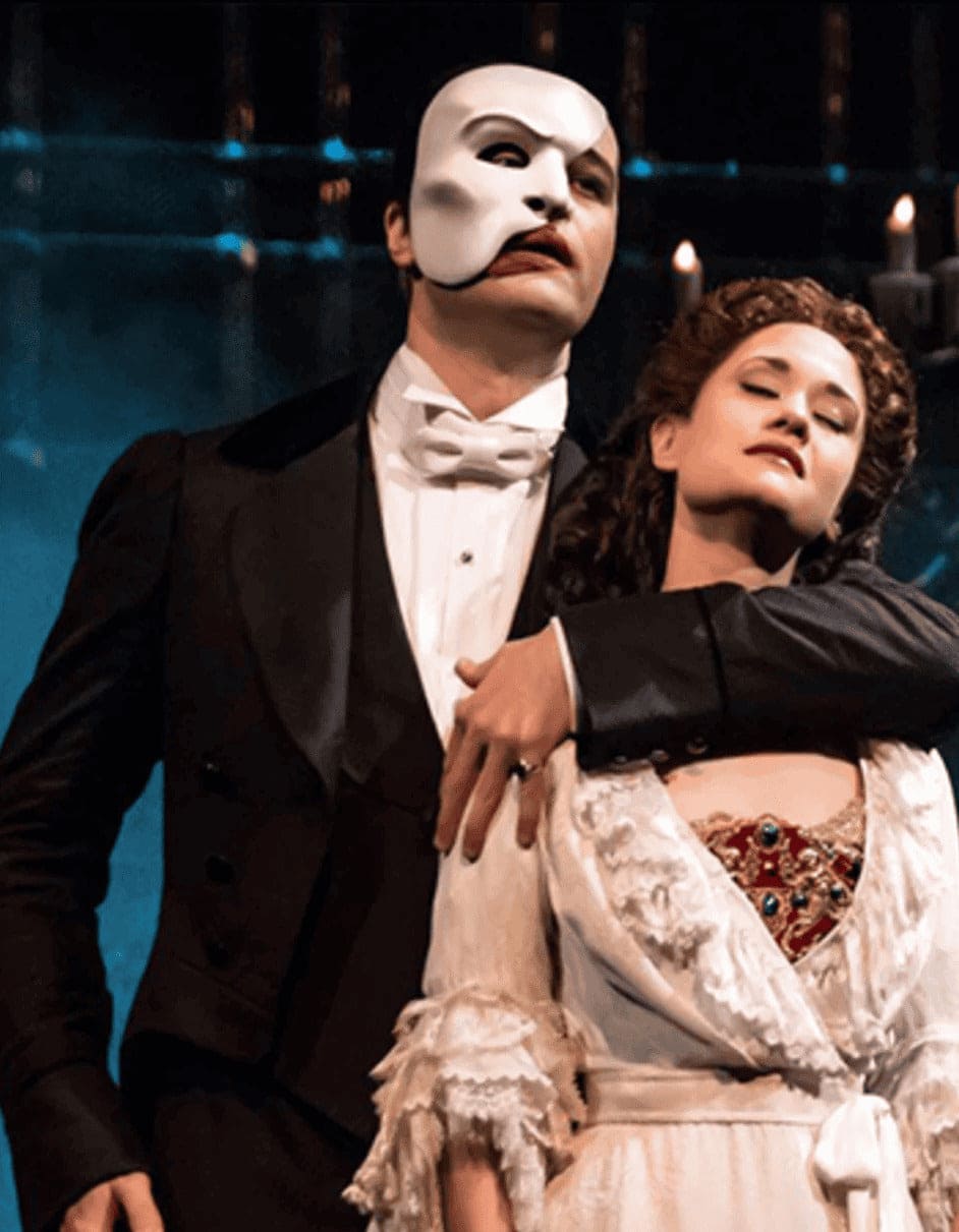 Mens Phantom of The Opera Tail Tuxedo Costume in Black | Alberto Nardoni