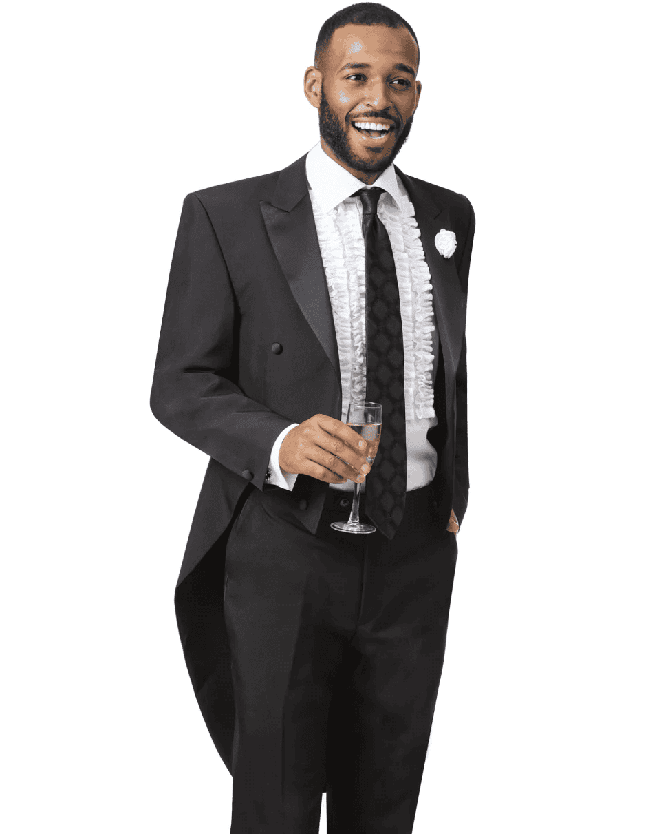 Suit With Tails - Long Tail Suit - Mens Tailcoat - Tail Coat Tuxedo ...