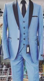 Powder Blue Tuxedo - Wedding Tuxedo – AlbertoNardoniStore