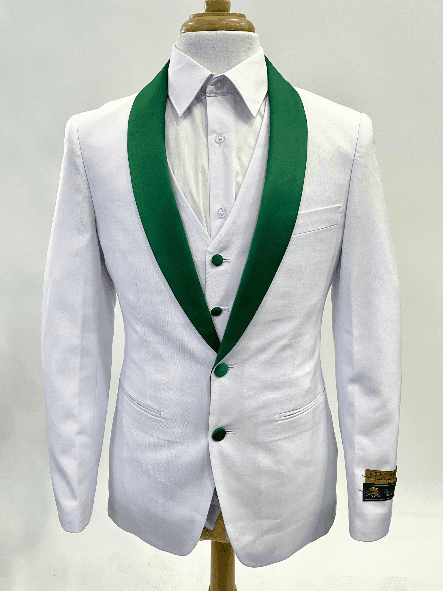 Dark Green Prom Suit | Alberto Nardoni