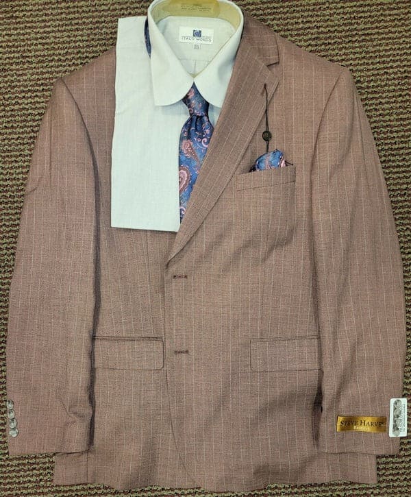 Steve Harvey Suits - Coper - Designer Brand Suit No Pleated Pants ...