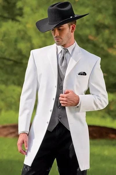 Custom Slim Fit Western Tuxedo Cowboy Suit For Men Perfect | Alberto ...