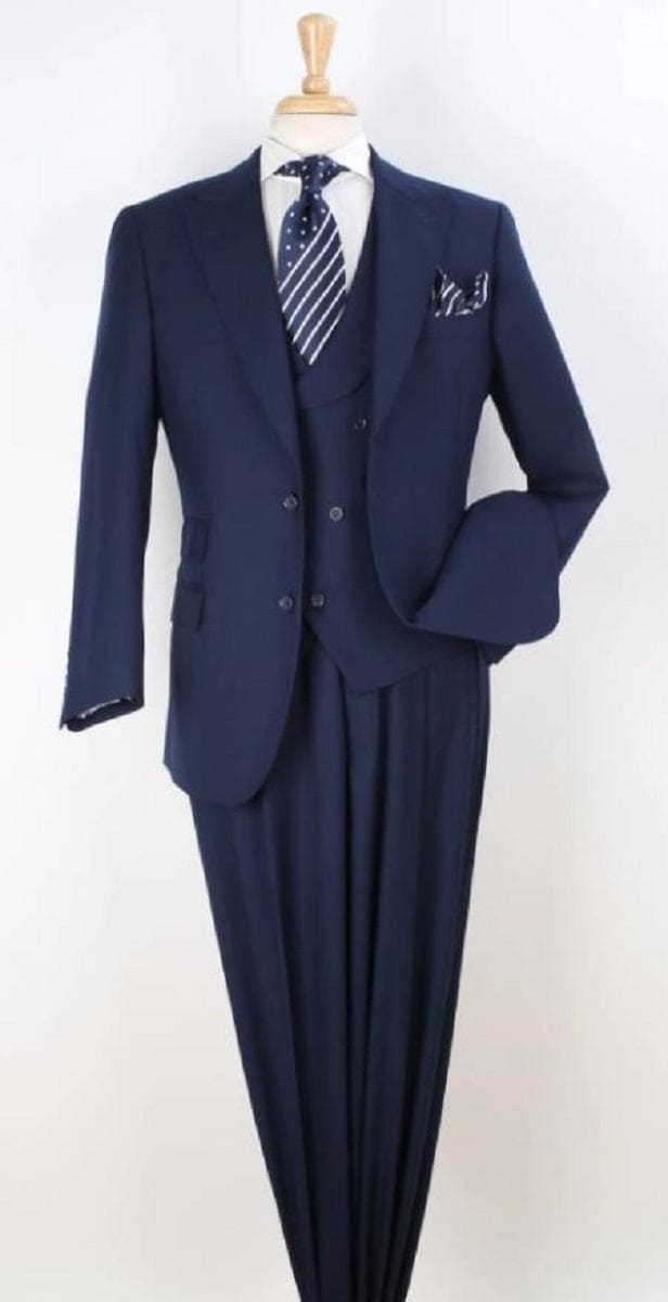 Big and Tall Business Suits - Suits For Big Man - Large Men's Navy ...