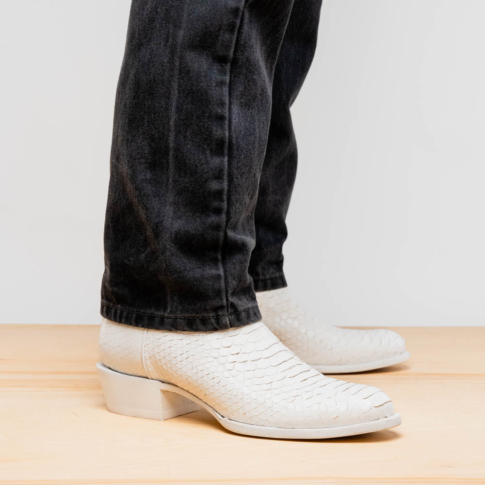 Marco Di Milano Kansas White Leather Luxury Shoe | Alberto Nardoni