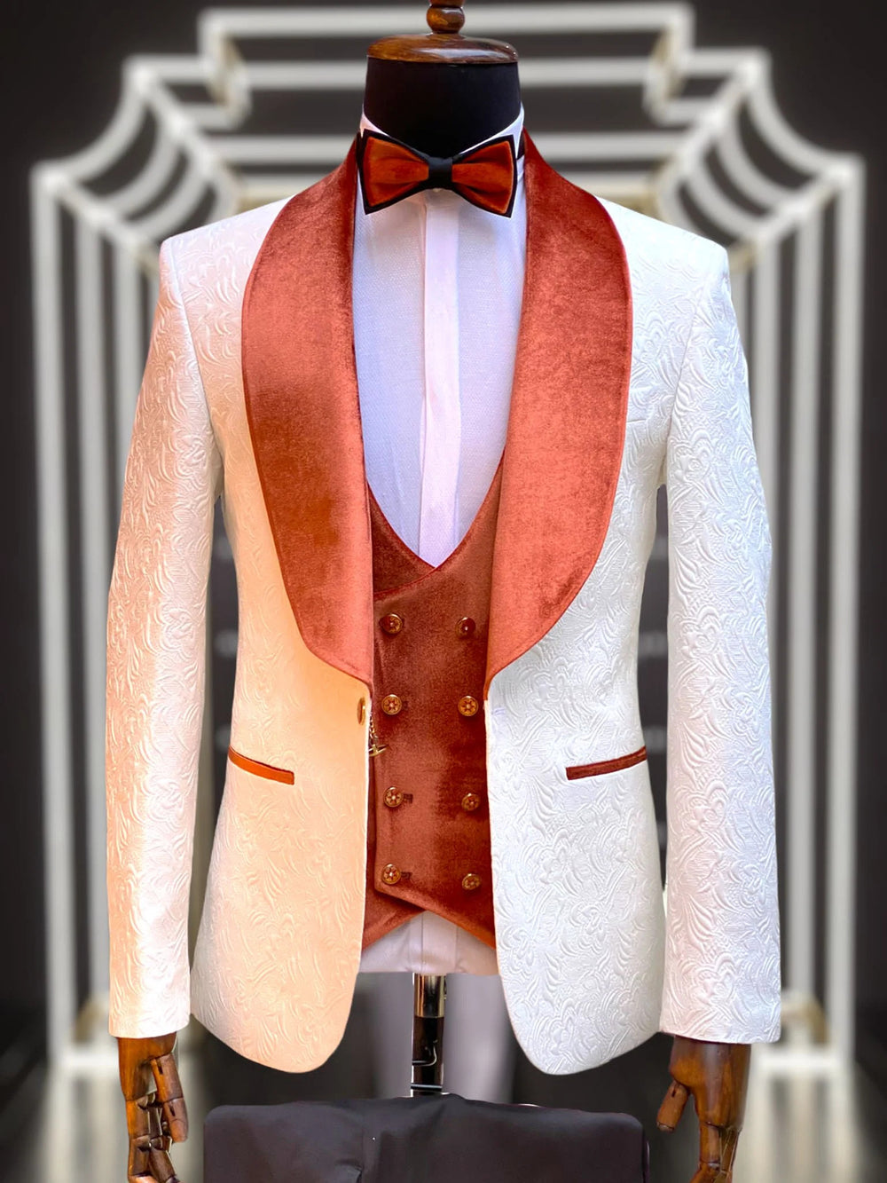 Burnt Orange Suits for Men – Alberto Nardoni