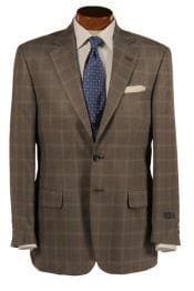Men's Big And Tall 2 Piece Extra Long Suit | Alberto Nardoni