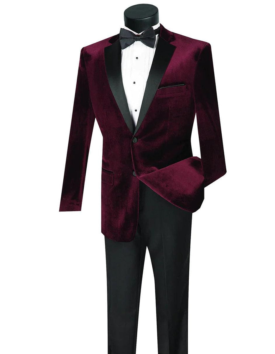 Mens Velvet Blazer - Velvet Jacket Big And Tall Velvet Blazer - Sportc ...