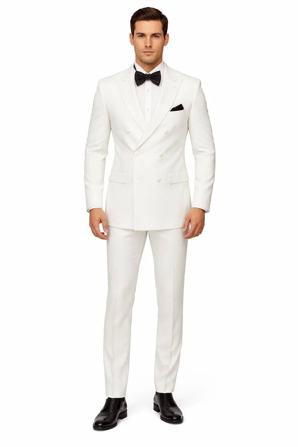 Mens Colonel Sanders White Double Breasted Suit Chest Pocket Costume ...