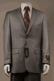 Extra Long Suit Light Brown Sharkskin Suit - 44 Extra Long Suit ...
