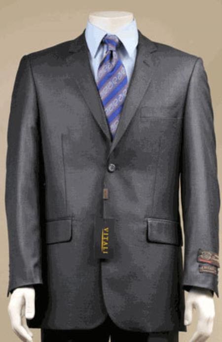 48XL Suit - 48 Extra Long Suit - Charcoal Grey Suit | Alberto Nardoni