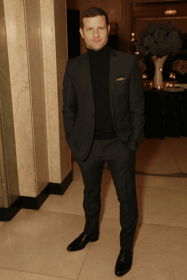 Prom Suit With Turtleneck