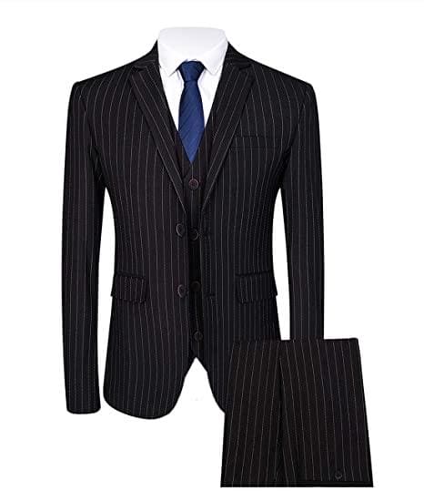 Mafia Outfit - Mobster Outfit - Italian costume Striped pattern Suit ...