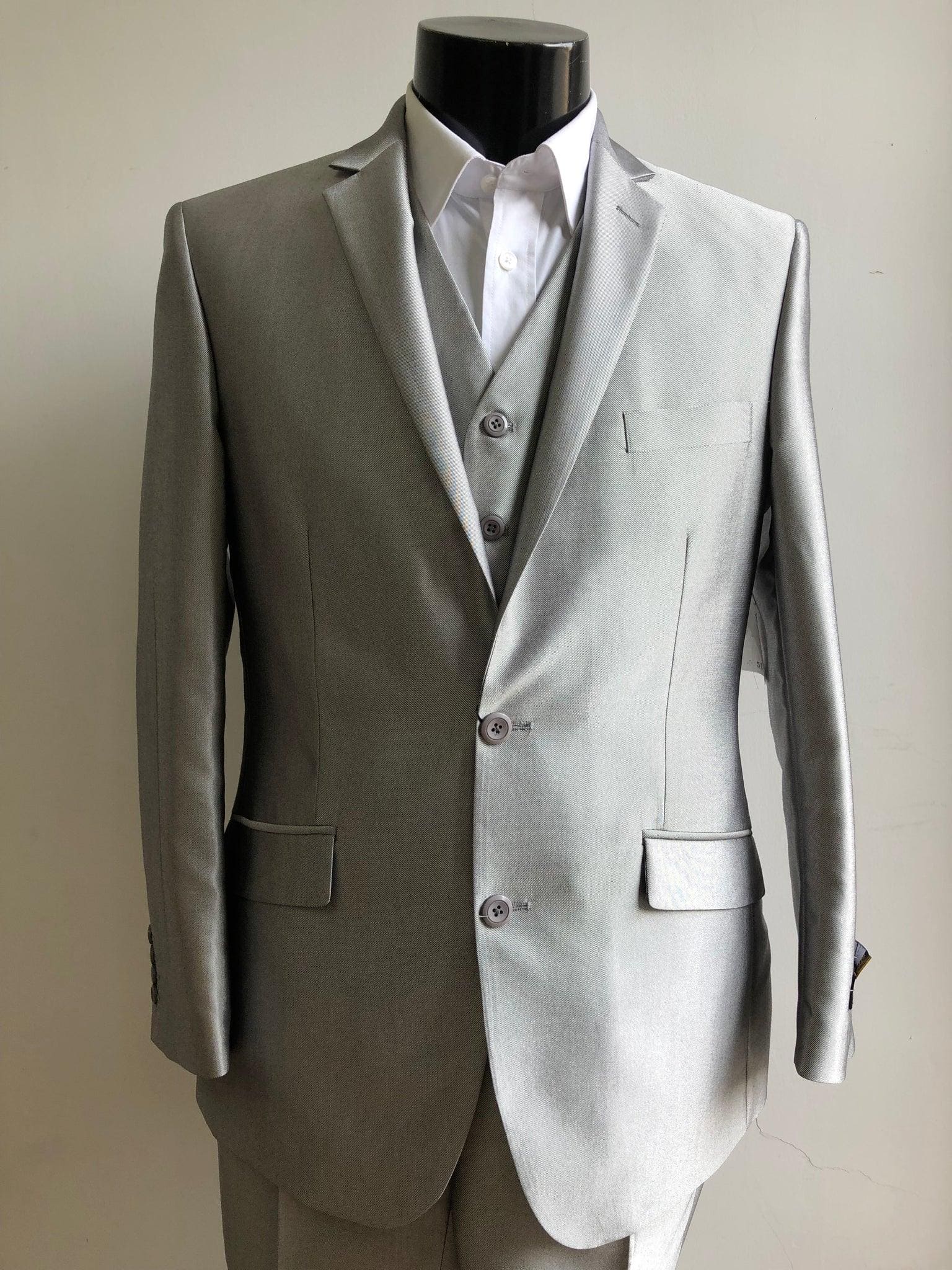 Grey Prom Suit - Gray Prom Tuxedo - Grey Prom Suit | Alberto Nardoni
