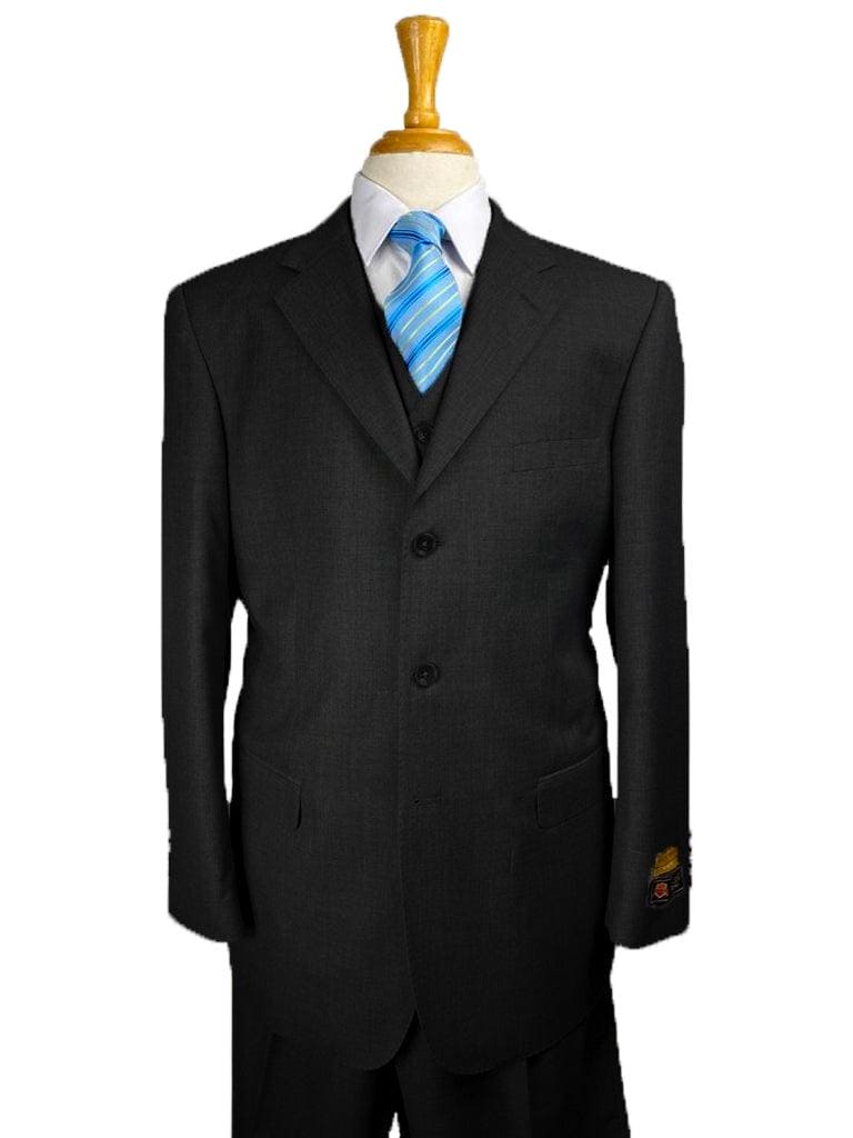 Plus Size Mens Suits - Plus Size Business Suits Black – AlbertoNardoniStore