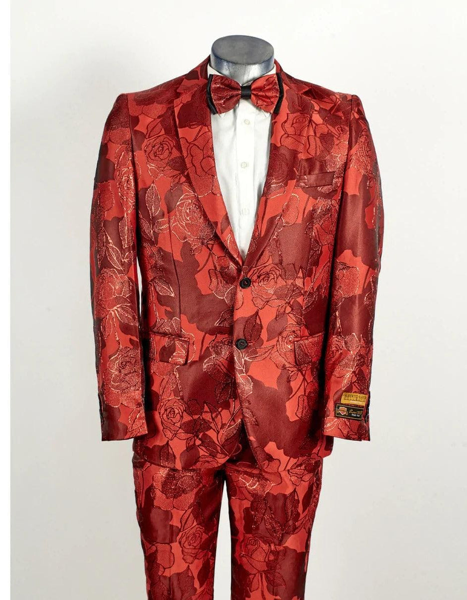 Red Prom Suit - Red Prom Tux - Red Suits For Prom – Alberto Nardoni