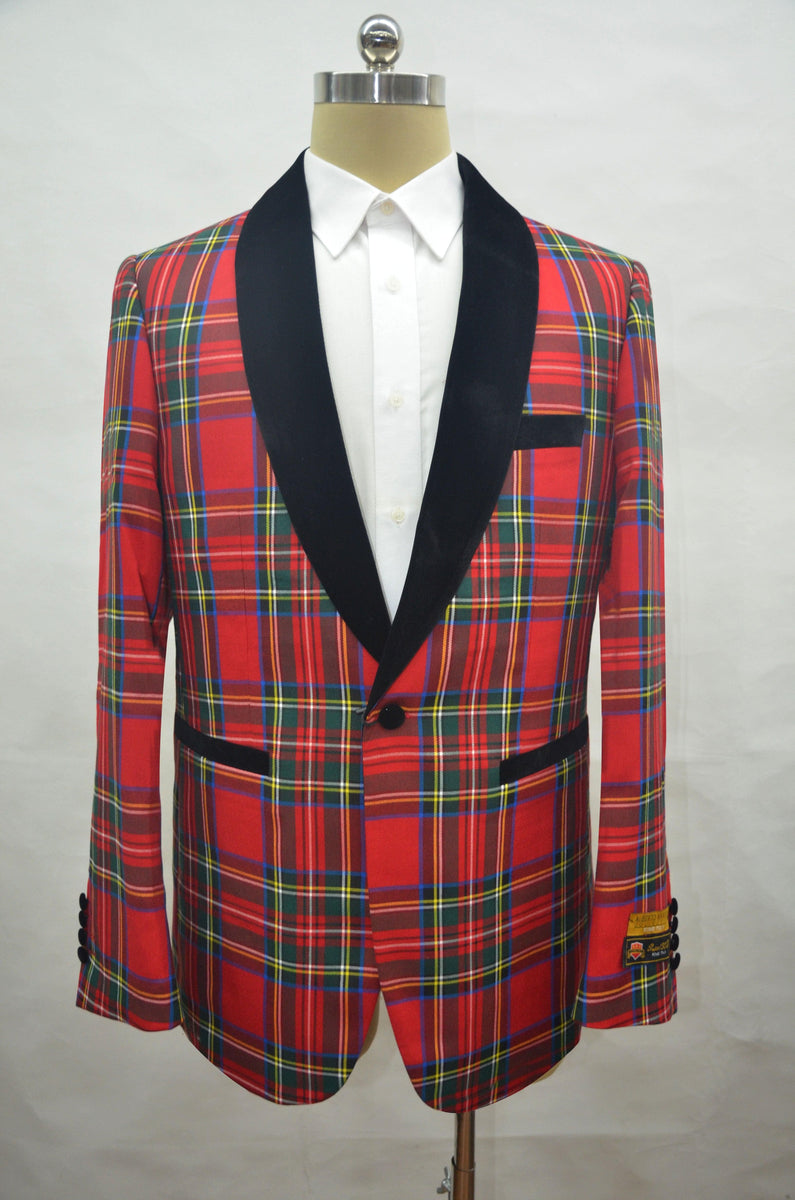 Red Wedding Tuxedo - Mens Red Wedding Tuxedo – Alberto Nardoni